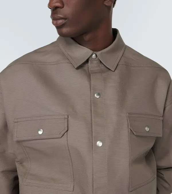 Rick Owens Denim Overshirt