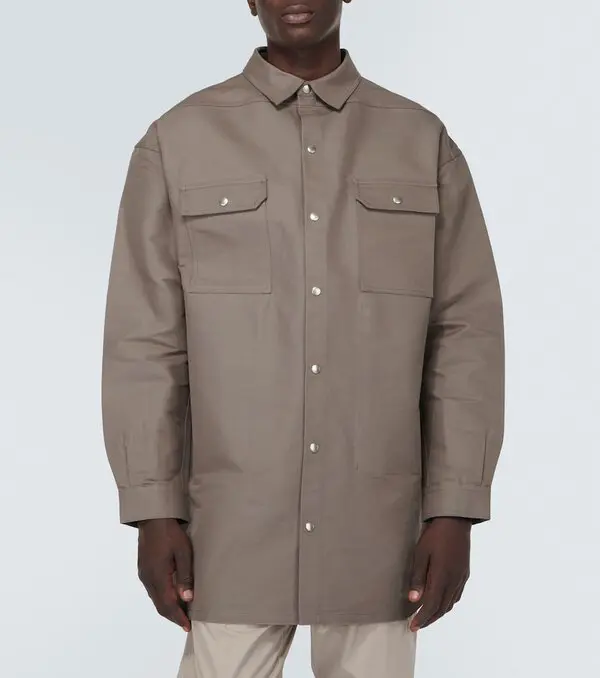 Rick Owens Denim Overshirt