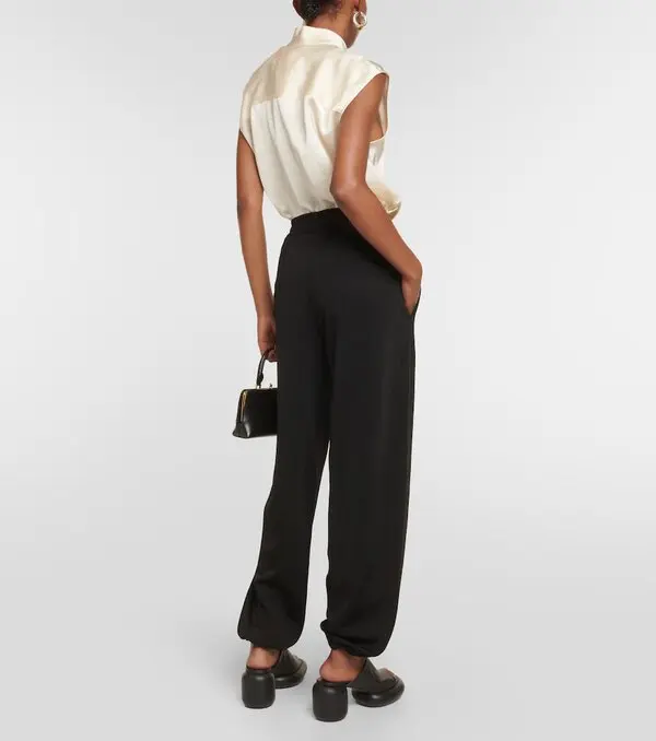 JIL SANDER Wool-blend Sweatpants