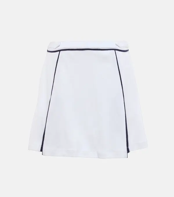 The Upside Courtside Billy Jean Miniskirt In Panna - Multicoloured