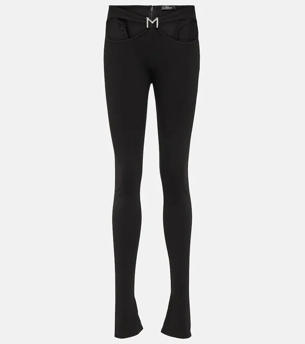 MUGLER Cutout Leggings