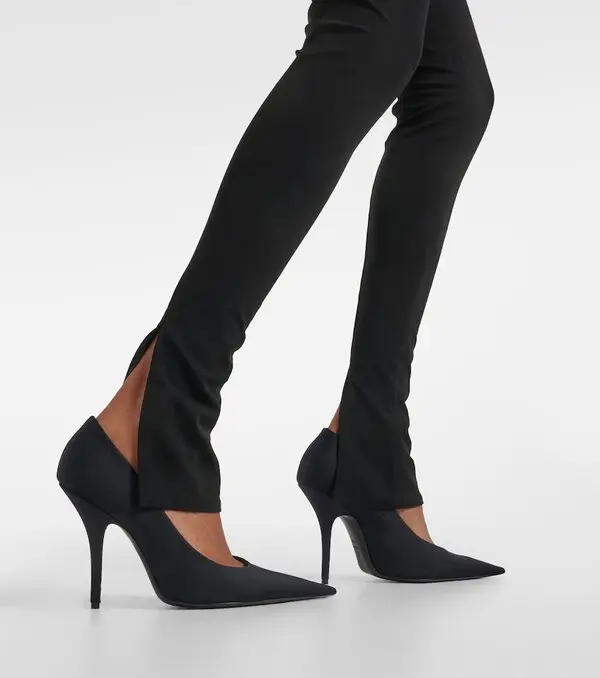 MUGLER Cutout Leggings