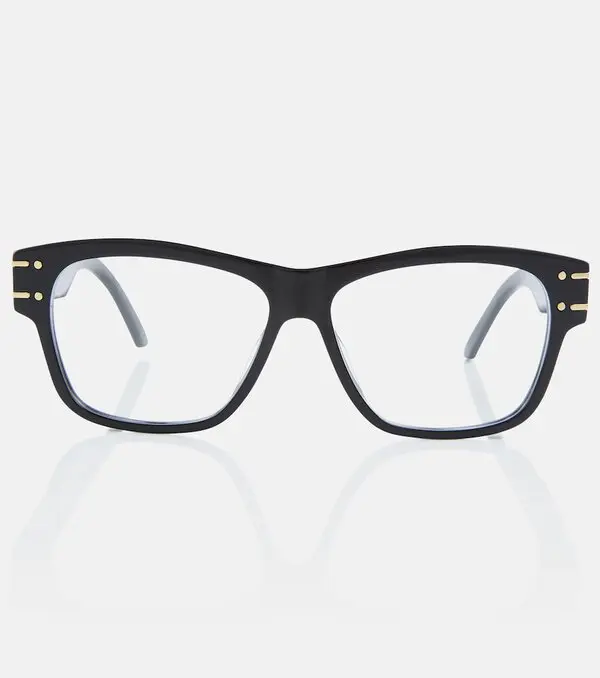 Dior Acetate Full Rim Rectangle Glasses