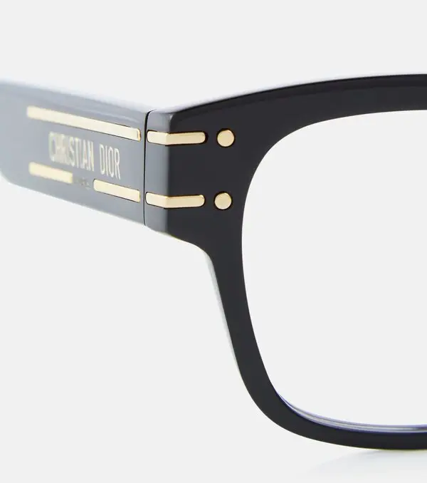 Dior Acetate Full Rim Rectangle Glasses