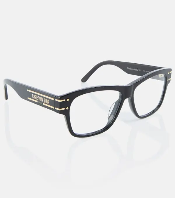 Dior Acetate Full Rim Rectangle Glasses