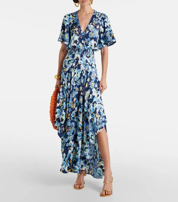 Poupette St Barth Mabelle Floral Maxi Dress