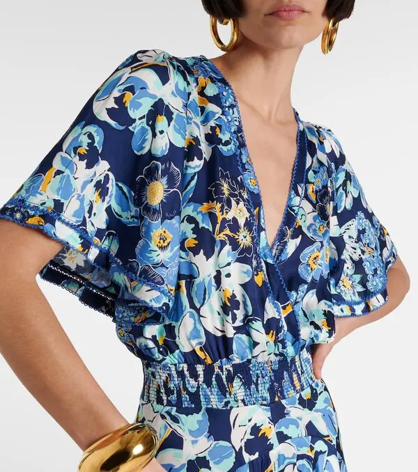 Poupette St Barth Mabelle Floral Maxi Dress