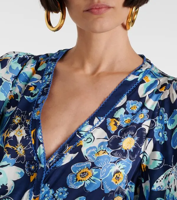 Poupette St Barth Mabelle Floral Maxi Dress