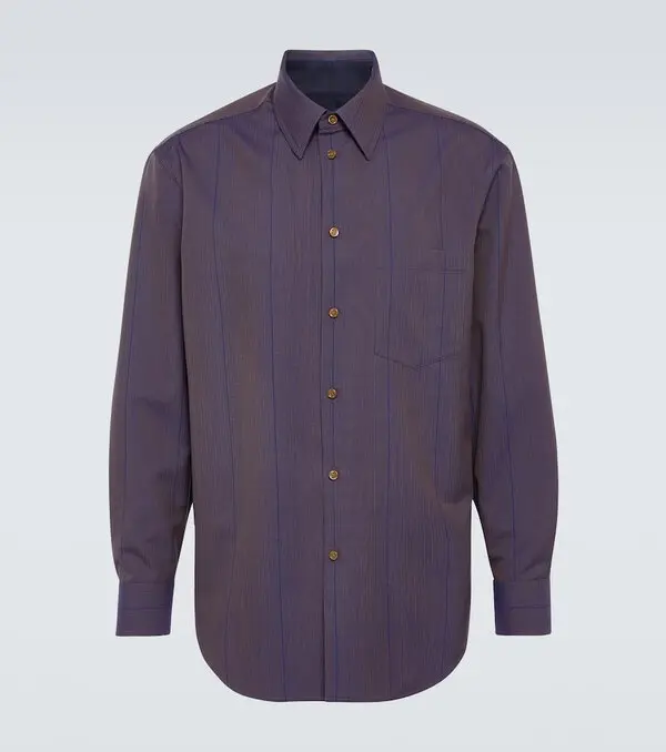 Burberry Striped Wool Shirt