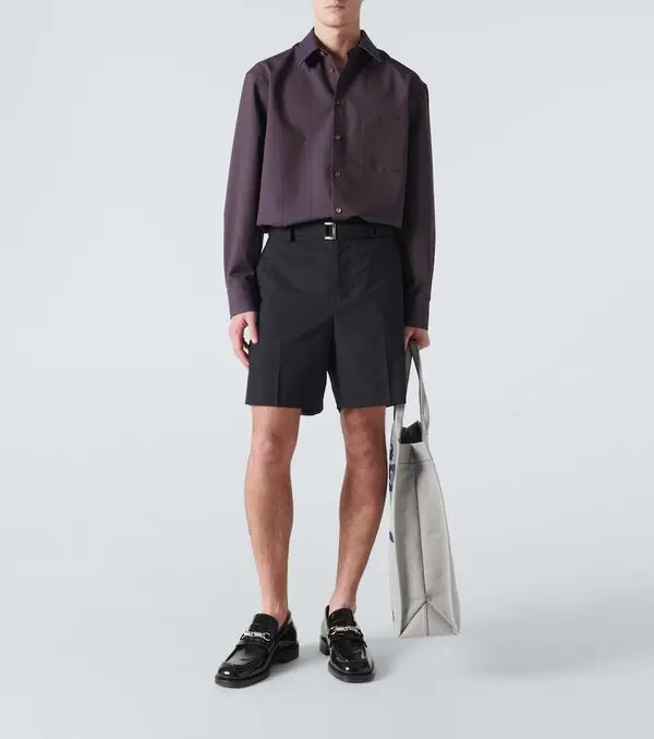Burberry Striped Wool Shirt