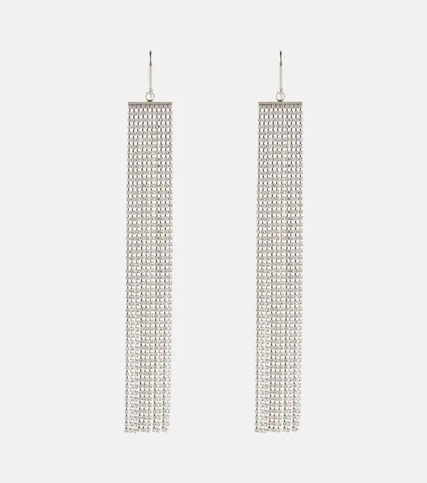 Isabel Marant Étoile Embellished Drop Earrings - Silver
