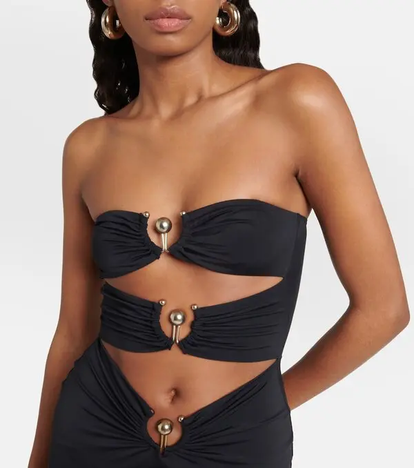 Christopher Esber Cut-out Maxi Dress - Black