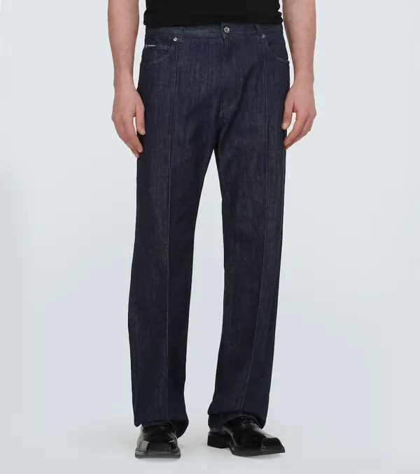 Dolce & Gabbana Straight Jeans - Blue