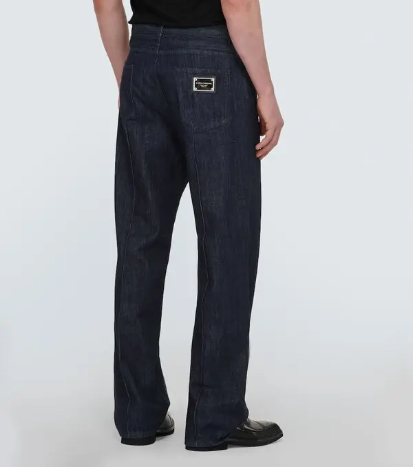 Dolce & Gabbana Straight Jeans - Blue