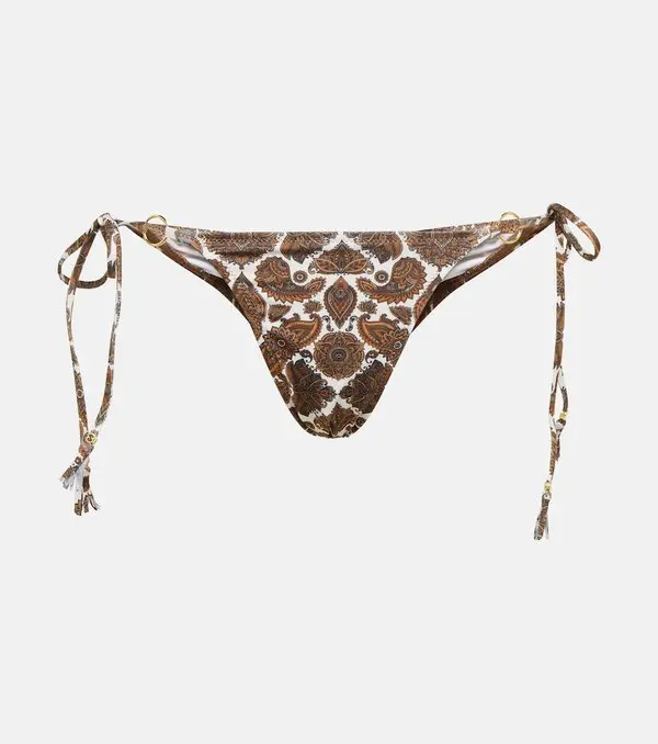 BANANHOT Chain Printed Bikini Bottoms - Multicoloured