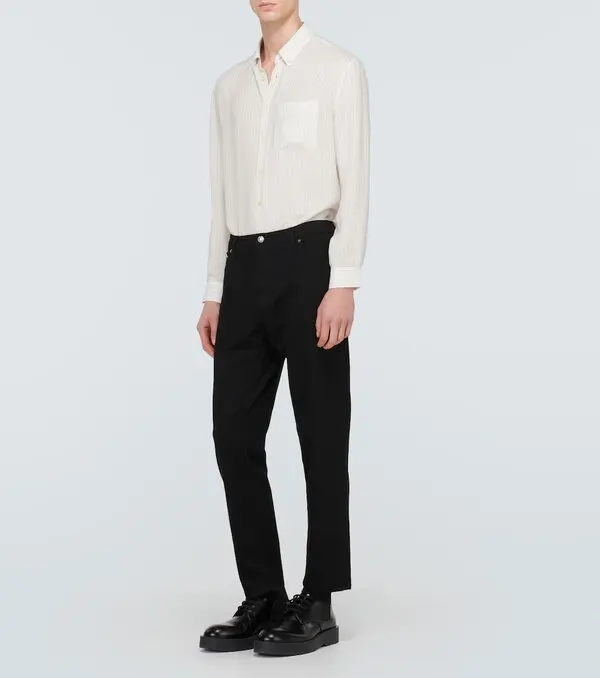 Dolce & Gabbana Slim Fit Cotton Jeans