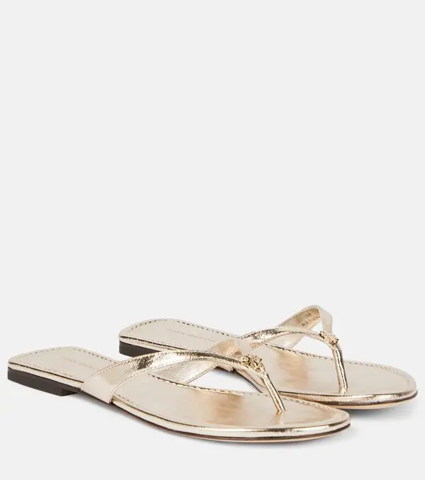 Tory Burch Leather Thong Sandals