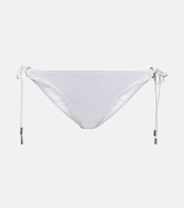 Melissa Odabash Tortola Bikini Bottoms - Metallic