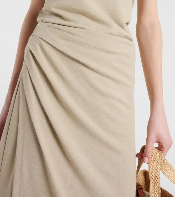 Vince Jersey Wrap Skirt