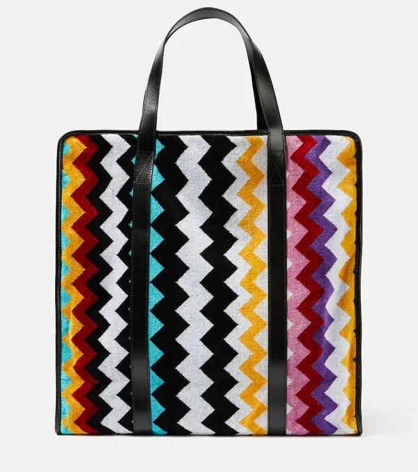Missoni Cyrus Zigzag Tote Bag - Multicoloured