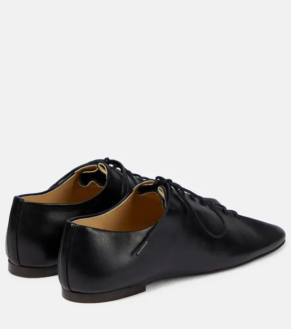 LEMAIRE Sourire Leather Derby Shoes