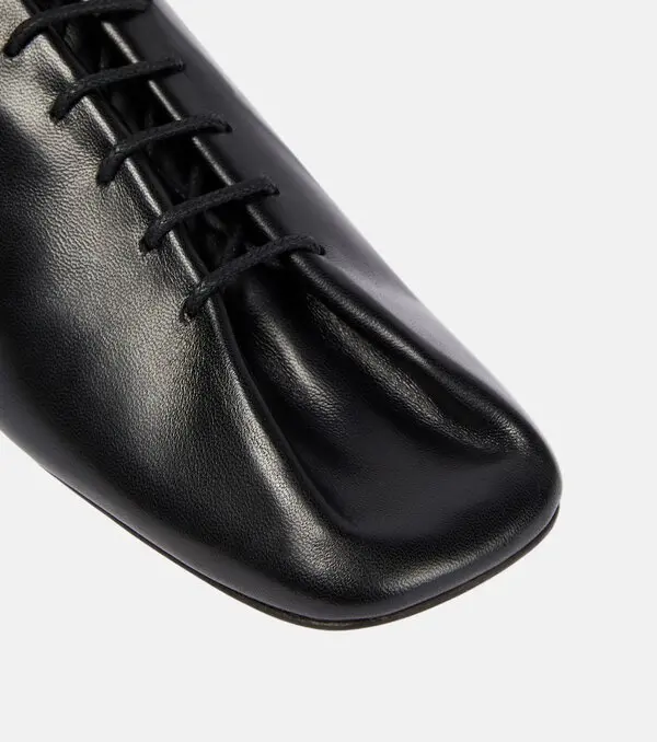 LEMAIRE Sourire Leather Derby Shoes