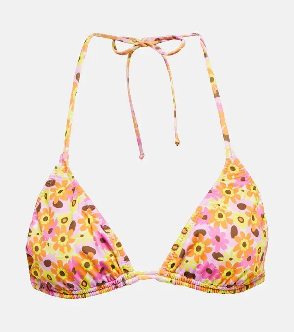 BANANHOT Seychelle Floral Bikini Top - Multicoloured