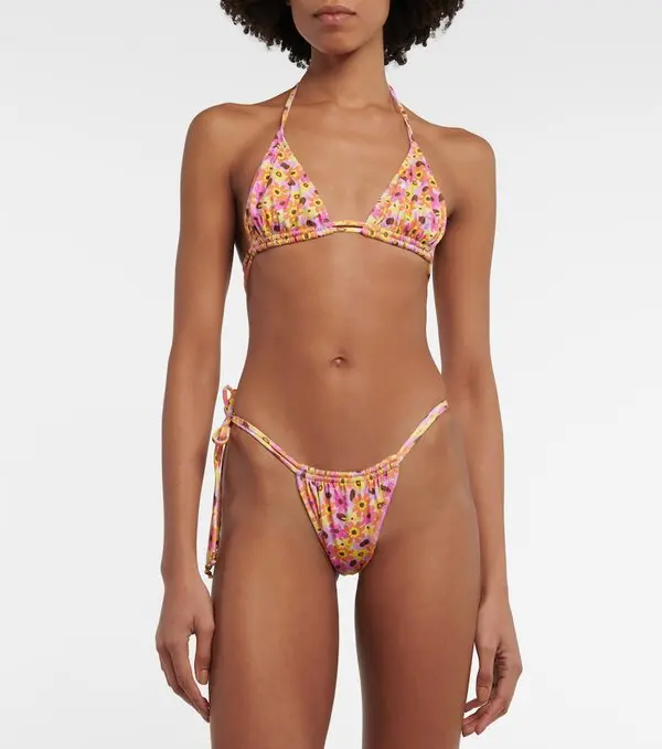 BANANHOT Seychelle Floral Bikini Top