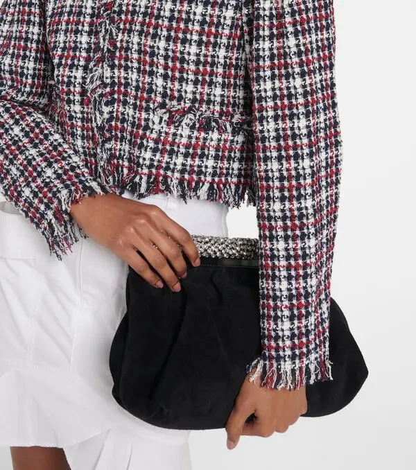 MARANT ETOILE Cotton-blend Tweed Jacket
