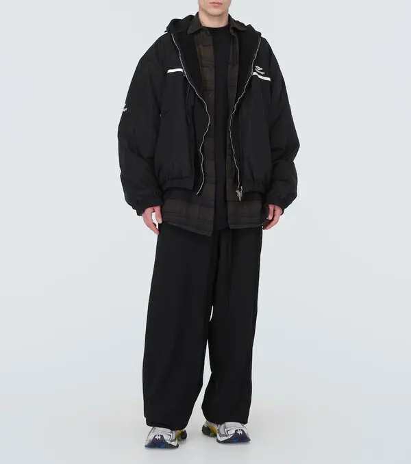 Balenciaga 3b Sports Icon Layered Track Jacket