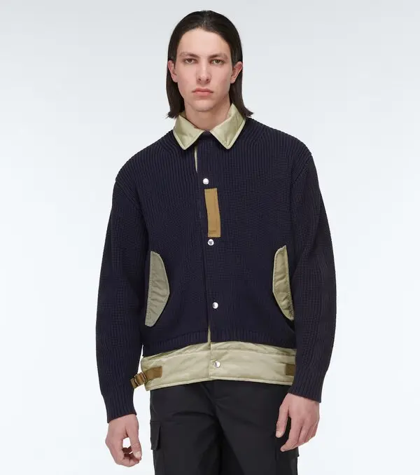 Sacai Knitted Jacket