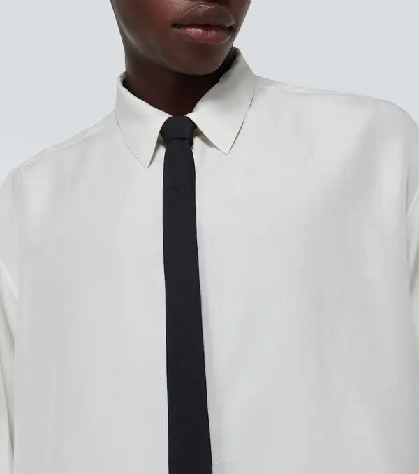 Valentino Garavani Vlogo Signature Tie - Black