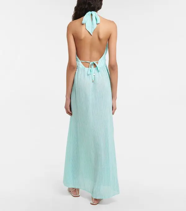 Heidi Klein Seven Mile Beach Cotton Maxi Dress