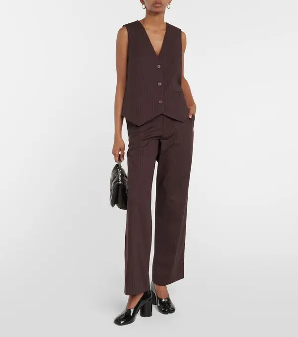SIR. Guillaume Pinstriped Vest