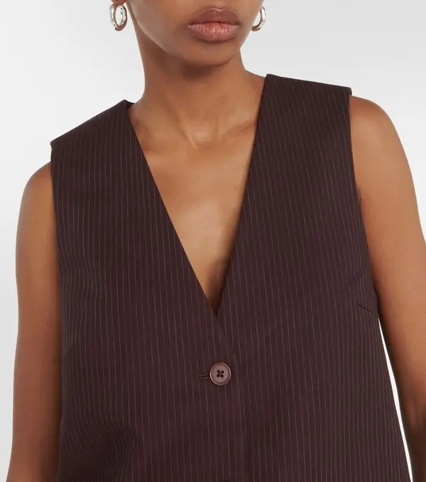 SIR. Guillaume Pinstriped Vest