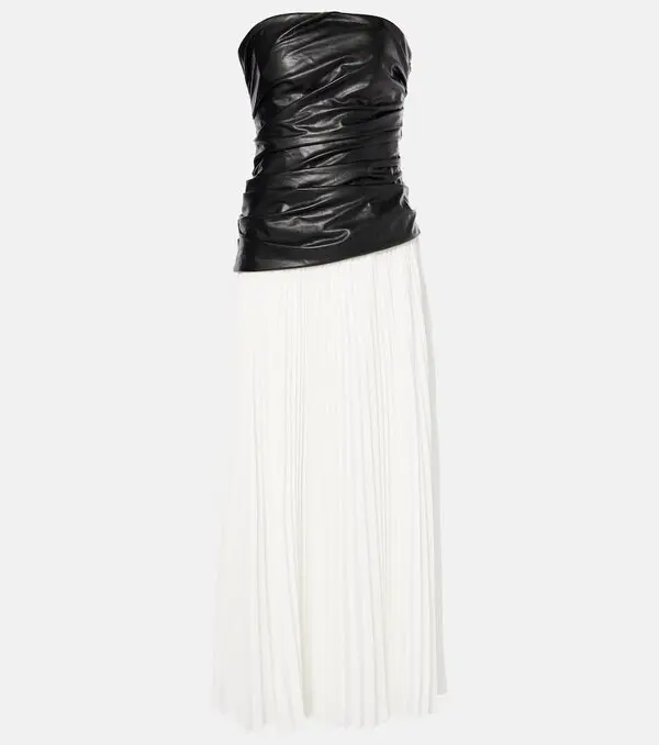 Simkhai Arie Strapless Midi Dress - Multicoloured