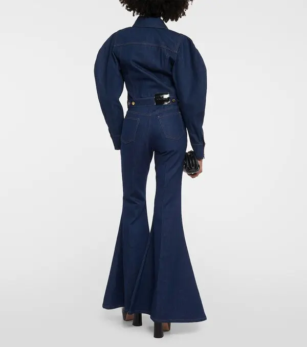 Nina Ricci Cropped Denim Jacket