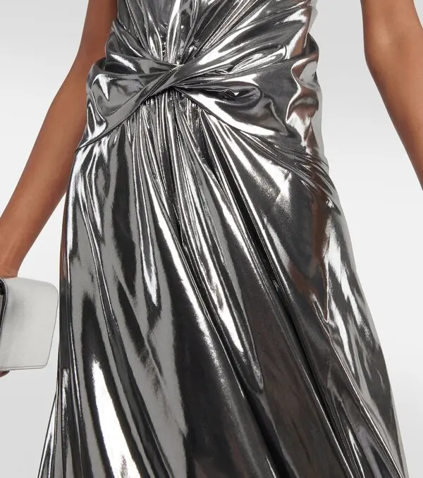 Alexandre Vauthier Halterneck Midi Dress