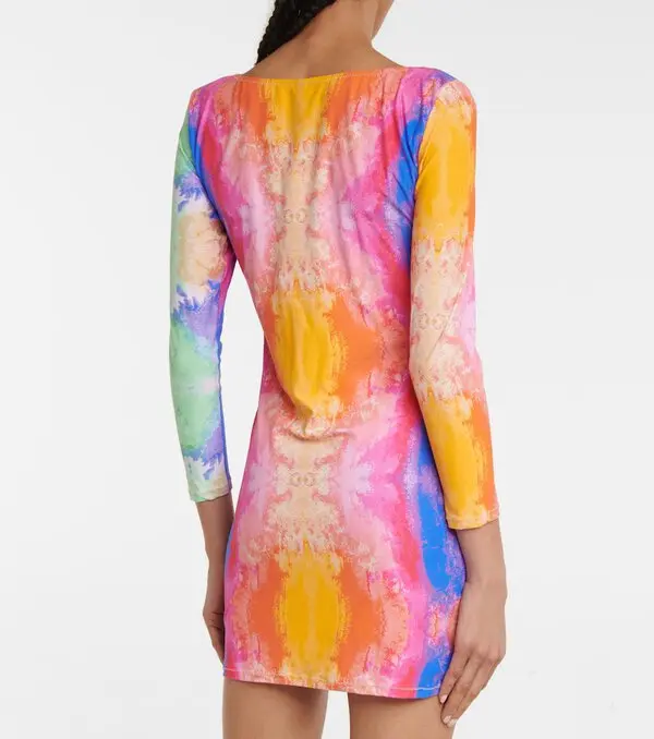 REINA OLGA Duke Printed Minidress - Multicoloured