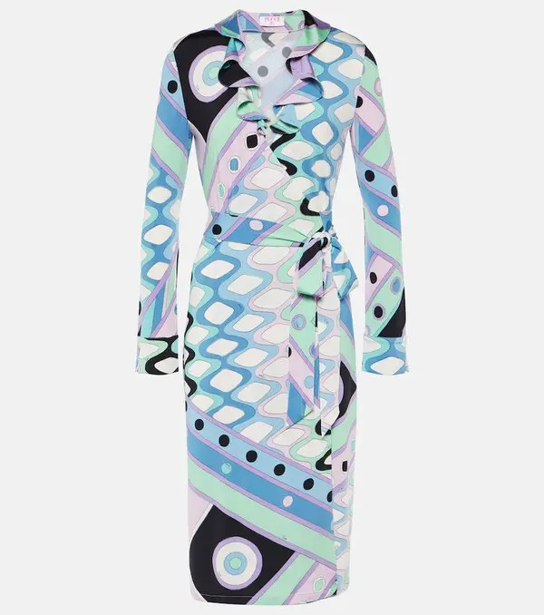 Emilio Pucci Vivara Wrap Dress