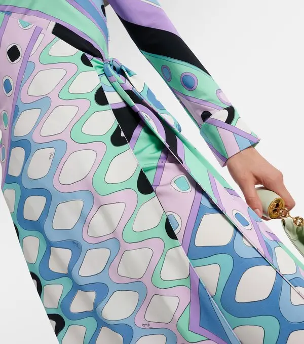 Emilio Pucci Vivara Wrap Dress