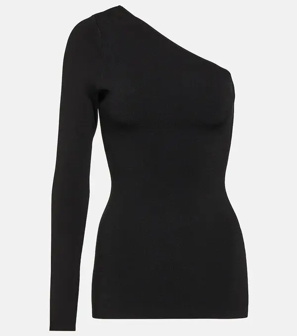 Victoria Beckham One-shoulder Top - Black