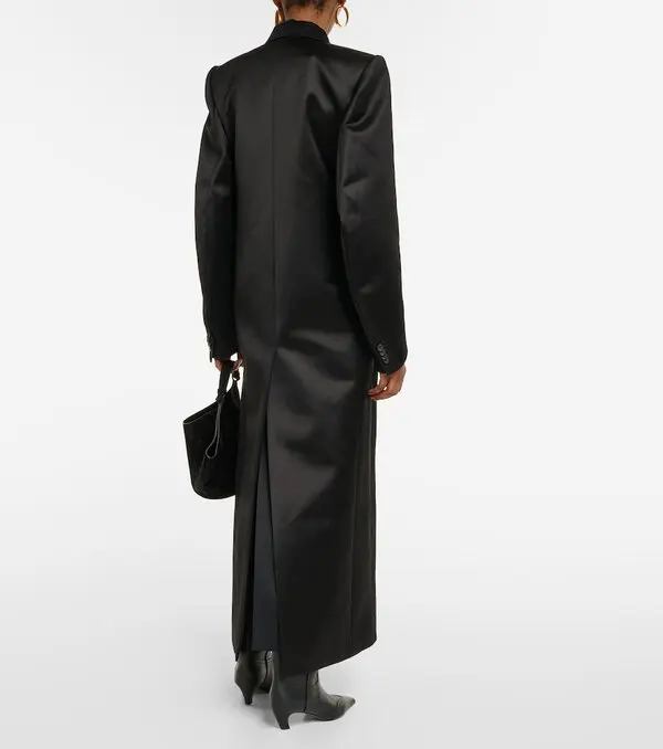 Khaite Kelton Satin Coat