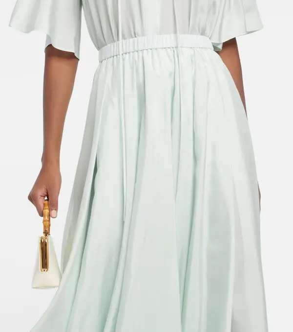 JOSEPH Smithfield Silk Midi Skirt