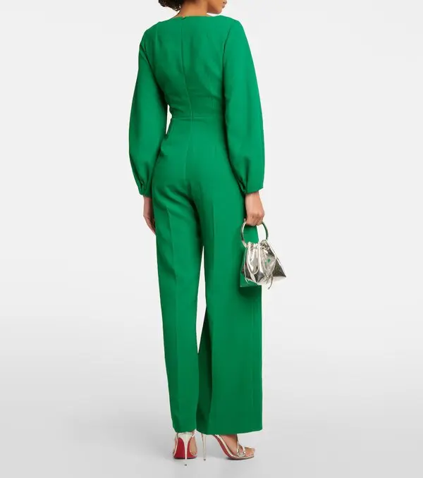 EMILIA WICKSTEAD Jade Crepe Jumpsuit