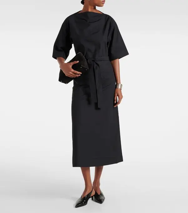 TOTEME Cotton Midi Skirt