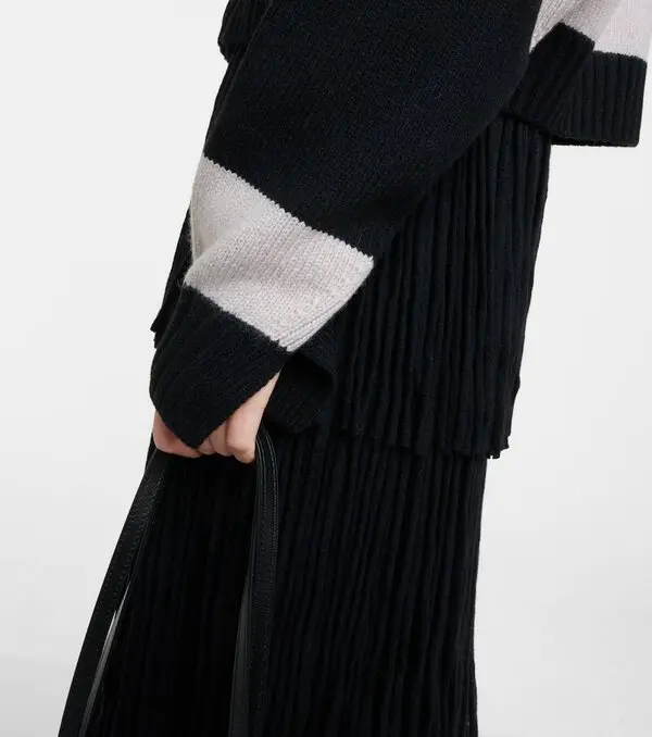 Proenza Schouler Sofia Cropped Cardigan In Wool And Cashmere