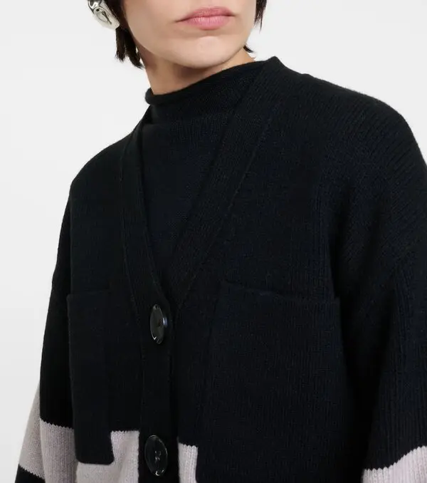 Proenza Schouler Sofia Cropped Cardigan In Wool And Cashmere