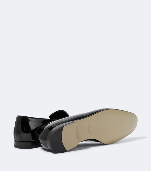 Manolo Blahnik Mario Patent Leather Loafers