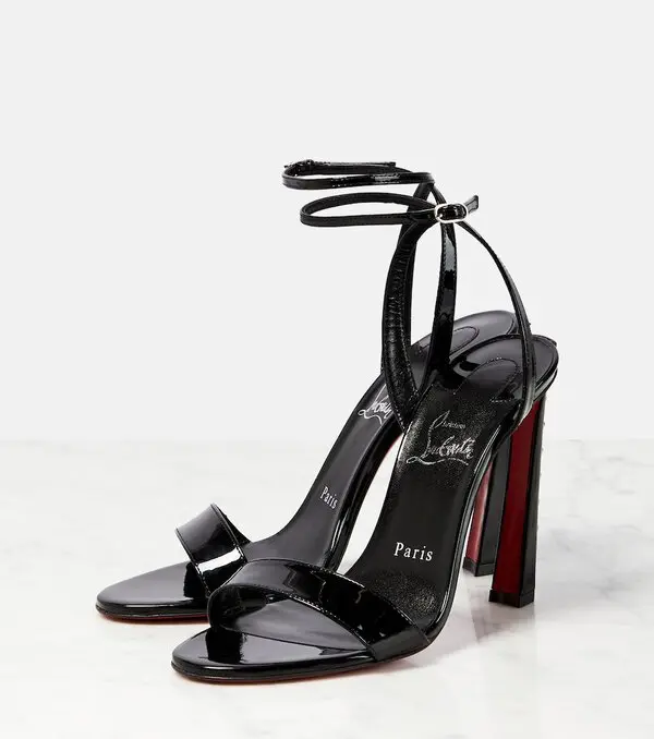 CHRISTIAN LOUBOUTIN Condorapik Queen 100 Leather Sandals